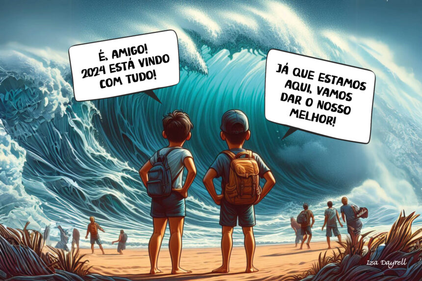 Charge – 2024 está chegando com tudo! - Jornal Capital Federal Charge – 2024 está chegando com tudo! - Jornal Capital Federal